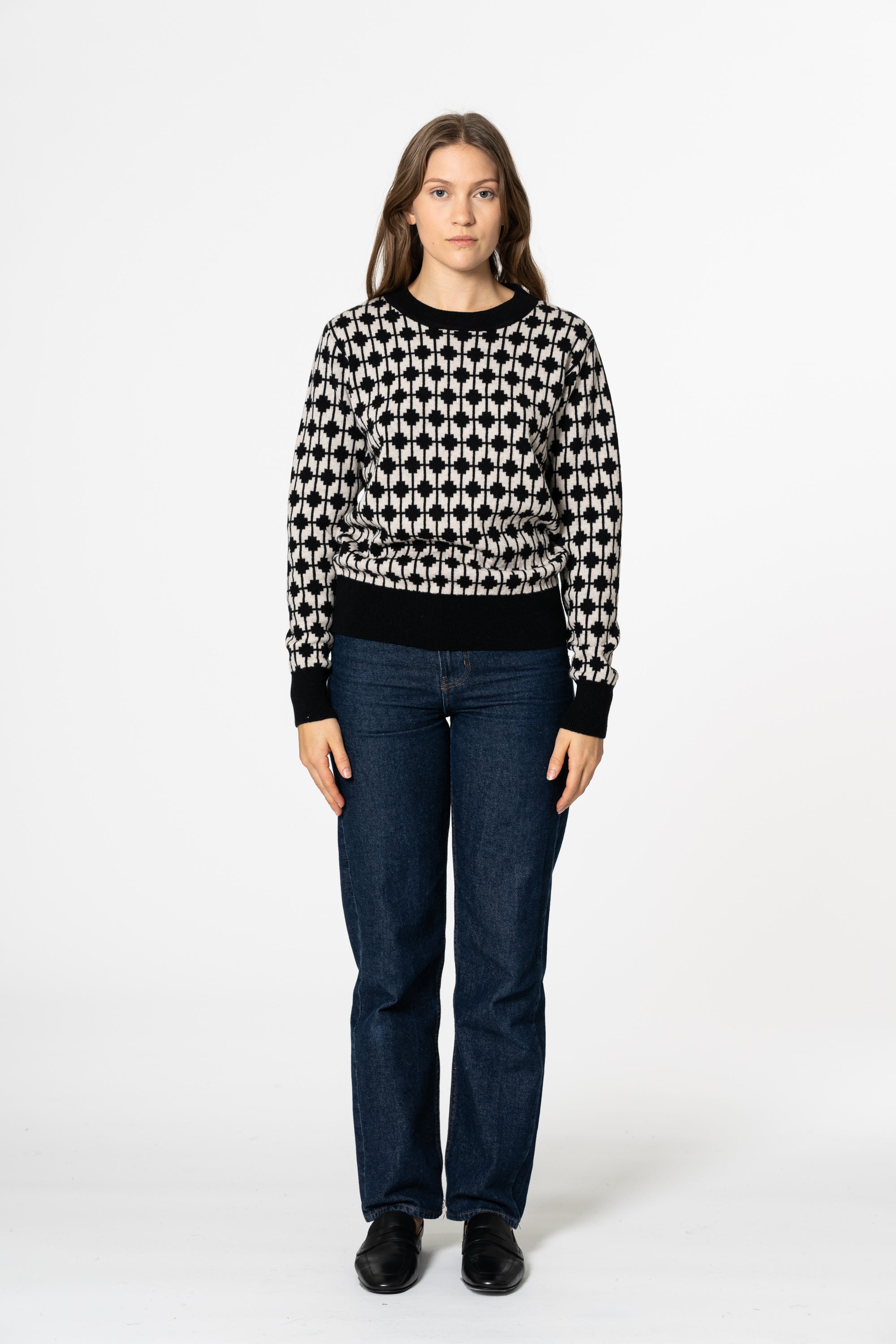 DINADI Dhaka Sweater - Black